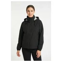 Softshelljacke Icepeak "ADRIAM", Damen, Gr. 48, basic schwarz, Obermaterial: 100% Polyester, Jacken Softshelljacke