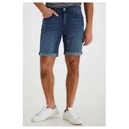 Jeansshorts Blend "BHLuke", Herren, Gr. XL, US-Gr&ouml;&szlig;en, transparent (clear blau), Web, 98% Baumwolle, 2% Elasthan, unifarben, Basic, normal kurz, Jeans Jeansshorts, Stilvolle 5-Pocket-Jeansshorts