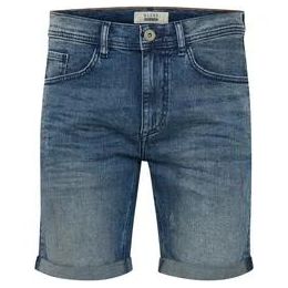 Jeansshorts Blend "Jeansshorts BHLuke", Herren, Gr. XXL, N-Gr, blau (denim middleblau), Obermaterial: 98% Baumwolle CO. 2% Elasthan EL., unifarben, Jeans Jeansshorts