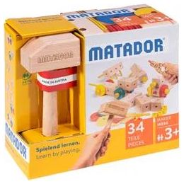 Holzbaukasten Matador "Matador Maker M034", bunt, Spielbausteine, Kinder, Holz