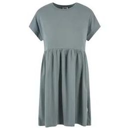 Shirtkleid Urban Classics "Urban Classics Damen Ladies Organic Empire Valance Tee Dress", Damen, Gr. M, US-Gr&ouml;&szlig;en, paleleaf, 100% Baumwolle, unifarben, loose fit, Rundhals, Kleider Shirtkleid