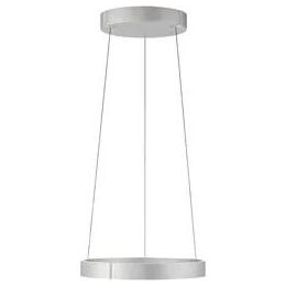 NEUHAUS PURE LED Pendelleuchte "PURE E-Clipse", stone, 2, &Oslash; 50cm H: 40cm, 1 Stk., Leuchten, e-LIFT-Funktion, CCT, dimmbar &uuml;ber Fernbed&iacute;enung, LED Pendelleuchte