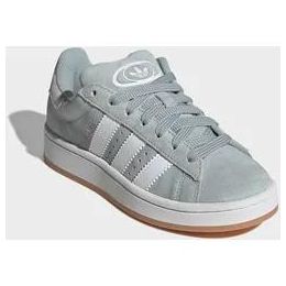 Sneaker Adidas ORIGINALS "CAMPUS 00S", M&auml;dchen, Gr. 37, blau (wonder sage, ftwr wei&szlig;, gum 2), Leder, Synthetik, Schuhe Sneaker, f&uuml;r Kinder und Jugendliche, mit Gummilaufsohle, mit Schn&uuml;rung