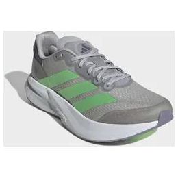 Laufschuh Adidas PERFORMANCE "DURAMO SPEED 2", Damen, Gr. 44, grau two, lime burst, preloved violet, Synthetik, Textil, Schuhe Laufschuh, sehr leicht