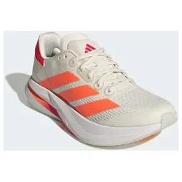 Laufschuh Adidas PERFORMANCE "DURAMO SPEED 2", Damen, Gr. 40,5, owei&szlig;, luor, lucrot, Synthetik, Textil, Schuhe Laufschuh, sehr leicht