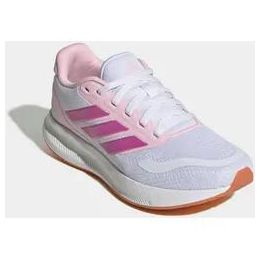 Laufschuh Adidas SPORTSWEAR "RUNFALCON 5", Kinder, Gr. 39, cloud wei&szlig;, clear pink, gum10, Synthetik, Textil, Schuhe Laufschuh, f&uuml;r Kinder