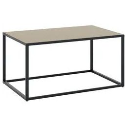 Couchtisch "Reno", graphit schwarz, glas taupe glanz, graphit schwarz, glas taupe glanz, B:100cm H:50cm T:60cm, SET ONE BY Musterring, Tische, Couchtisch, Ma&szlig;e (BxHxT in cm) 100 x 50 x 60