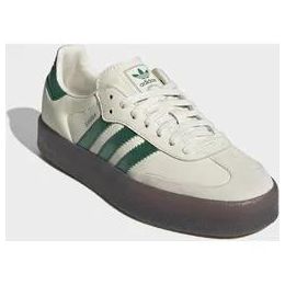 Sneaker Adidas ORIGINALS "SAMBAE", Damen, Gr. 40, cream wei&szlig;, bold gr&uuml;n, collegiate gr&uuml;n, Leder, Schuhe Sneaker