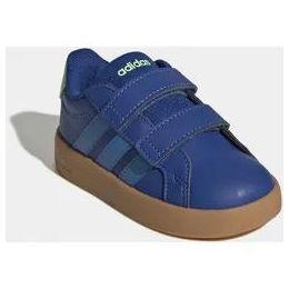 Sneaker Adidas SPORTSWEAR "GRAND COURT 3.0 KIDS", M&auml;dchen, Gr. 23, royal blau, ray blau, lime burst, Synthetik, Textil, Schuhe Sneaker, f&uuml;r Kinder