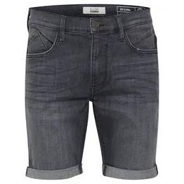 Jeansshorts Blend "Shorts BHGrilitsch", Herren, Gr. 3XL, N-Gr, grau (denim dunkelgrau), Obermaterial: 98% Baumwolle CO. 2% Elasthan EL., Jeans Jeansshorts