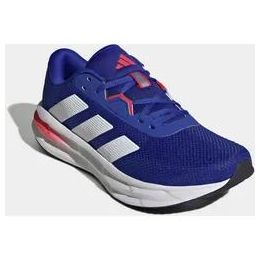 Laufschuh Adidas PERFORMANCE "GALAXY 7", Herren, Gr. 47, lucblu, ftwwht, purrub, Synthetik, Textil, Schuhe Laufschuh, Topseller
