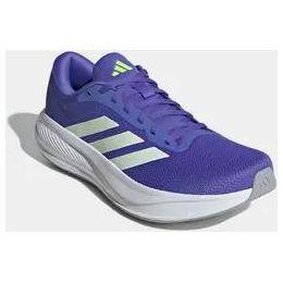 Laufschuh Adidas PERFORMANCE "RESPONSE RUNNER 2", Damen, Gr. 44,5, cobalt blau, ftwr wei&szlig;, lucid lemon, Synthetik, Textil, Schuhe Laufschuh