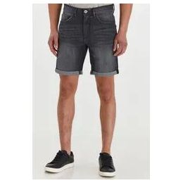 Jeansshorts Blend "BHLuke", Herren, Gr. S, US-Gr&ouml;&szlig;en, blau (denim dunkelgrau), Web, 98% Baumwolle, 2% Elasthan, unifarben, Basic, normal kurz, Jeans Jeansshorts, Stilvolle 5-Pocket-Jeansshorts