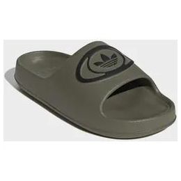 Badesandale Adidas ORIGINALS "ADILETTE 00S BADESCHLAPPEN", Herren, Gr. 47, olive strata, core schwarz, none, Synthetik, Schuhe, Badelatschen