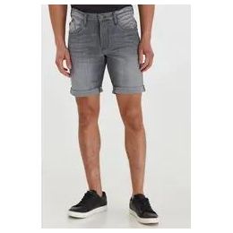 Jeansshorts Blend "BHGrilitsch", Herren, Gr. 3XL, US-Gr&ouml;&szlig;en, denim grau, Web, 98% Baumwolle, 2% Elasthan, unifarben, Basic, normal kurz, Jeans Jeansshorts, Stilvolle 5-Pocket-Jeansshorts mit leichten Destroyed-Effekten