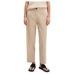 Marc O'Polo Chinohose MARC O'POLO "aus Baumwoll-Stretch-Twill", Damen, Gr. 36, Normalgr&ouml;&szlig;en, earthy taupe, Twill, Obermaterial: 97% Baumwolle, 3% Elasthan, unifarben, regular fit kn&ouml;chelfrei, Hosen Chinohose