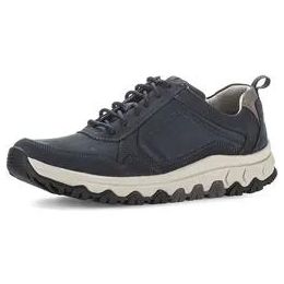 Sneaker Gabor "Sneaker low", Herren, Gr. 41, blau, Schuhe Sneaker