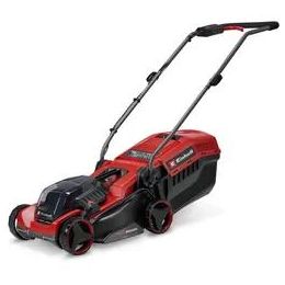 Akkurasenm&auml;her Einhell "GE-CM 18/32 C Li BL-Solo", grau (rot, schwarz), B:122,8cm H:9,4cm T:39,6cm, Rasenm&auml;her, ohne Akku und Ladeger&auml;t