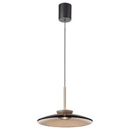 NEUHAUS PURE LED Pendelleuchte "PURE E-Moon", bronce, 1, &Oslash; 50cm H: 60cm, 1 Stk., Leuchten, e-LIFT Funktion, CCT, dimmbar &uuml;ber Fernbedienung, LED Pendelleuchte