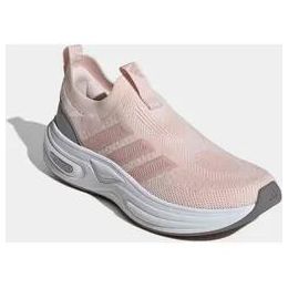 Walkingschuh Adidas SPORTSWEAR "CLOUDFOAM CUXXION SOCKEN", Damen, Gr. 41, wonder quartz, sandy pink metallic, taupe oxide, Synthetik, Textil, Schuhe Walkingschuh