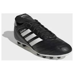 Fu&szlig;ballschuh Adidas PERFORMANCE "KAISER LIGA 2 FIRM GROUND", Damen, Gr. 40, core schwarz, core wei&szlig;, core schwarz, Leder, Synthetik, Schuhe Fu&szlig;ballschuh, Au&szlig;ensohle f&uuml;r feste B&ouml;den