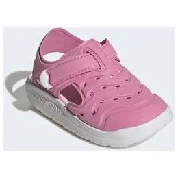 Badesandale Adidas SPORTSWEAR "WATER SANDAL 2 KIDS SANDALE", M&auml;dchen, Gr. 23, bliss pink, ftwr wei&szlig;, clear pink, Synthetik, Schuhe, Badelatschen f&uuml;r Kinder
