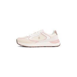 Tommy Hilfiger Sneaker Damen Gr&ouml;&szlig;e 36 beige / ecru / rosa / wei&szlig;