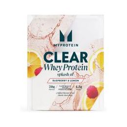 Myprotein Clear Whey Isolate (Sample) - 28G -1Portionen - Splash Of - Raspberry & Lemon