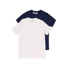 Urban Classics T-Shirt Jungen Gr&ouml;&szlig;e 110/116 navy / wei&szlig;