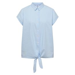 Cecil Bluse Damen Gr&ouml;&szlig;e XXXL hellblau / wei&szlig;