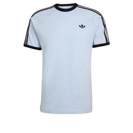 adidas originals Shirt '3-STRIPES' male Blue size XS