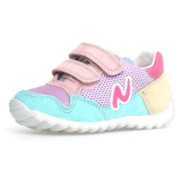 Naturino Sneaker M&auml;dchen Gr&ouml;&szlig;e 25 creme / blau / lila / rosa / wei&szlig;