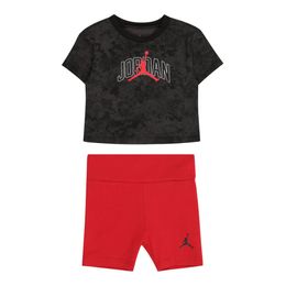 Jordan Set M&auml;dchen Gr&ouml;&szlig;e 86/92 rot / schwarz / wei&szlig;