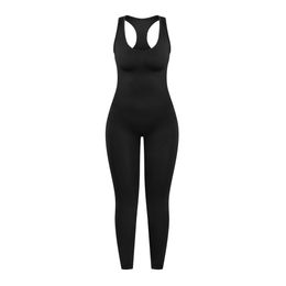 Smilodox Jumpsuit ' Seamless Elsie ' Damen Gr&ouml;&szlig;e L schwarz