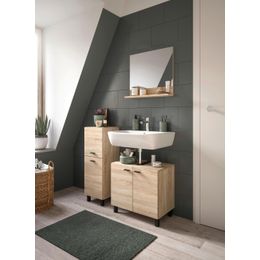 Badezimmer Boston 3-tlg. ca. 87 cm Sonoma Eiche