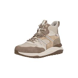 Rieker Sport Schn&uuml;rstiefelette Damen Gr&ouml;&szlig;e 36 camel / ecru / dunkelbeige Winterschuhe