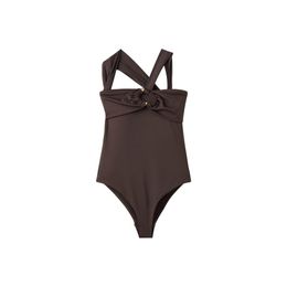 Mango Swimsuit female Brown size S