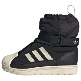 adidas originals Snowboots 'Superstar 360' Jungen Gr&ouml;&szlig;e 31.5 schwarz / wei&szlig;