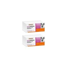 LEVOCETIRIZIN-ratiopharm 5 mg Filmtabletten Set (2x 100St) 2 St