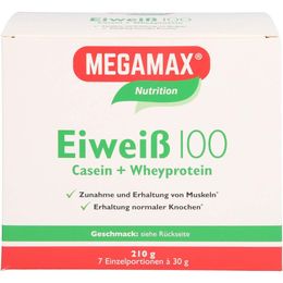 Eiweiss 100 Vanille Megamax Pulver 7X30 g
