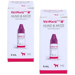 Vetmate Plus Kontrolllsg.H f.BZ-Messger.Hund+Katze 2 St