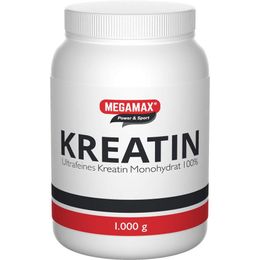 Kreatin Monohydrat 100% Megamax Pulver 1000 g