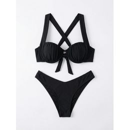 Cupshe Bikini 'CAA12C5D155AA' female Black size S
