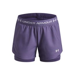 Under Armour Workout Pants 'Tech Play Up 2n1' girl Purple size YXL
