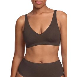 Cfab By Creamy Fabrics Bra 'Comfort Push-Up BH' female Brown size 65