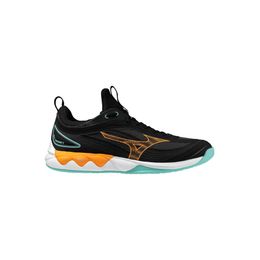 Mizuno Sportschuh 'Wave Luminous' Herren Gr&ouml;&szlig;e 50 mint / orange / schwarz