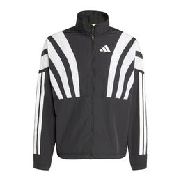 adidas Performance Sportjacke 'Adizero' Herren Gr&ouml;&szlig;e M schwarz / wei&szlig;