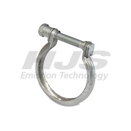 HJS Rohrverbinder, Abgasanlage 83 22 6992 &Oslash;80mm 80mm f&uuml;r RENAULT PEUGEOT FIAT CITRO&Euml;N LANCIA BMW NISSAN 18.30.8.616.158 18.30.5.A04.BD5 20.8A.096.70R
