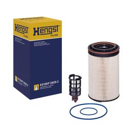 HENGST FILTER Kraftstofffilter E518KP D628-2 Universal mit Dichtungen 116mm f&uuml;r MERCEDES-BENZ 4700908352 4700900055 A4700908352