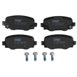 TRW Bremsbelagsatz, Scheibenbremse GDB2116 hinten rechts links mit Zubeh&ouml;r f&uuml;r ALFA ROMEO JEEP FIAT ABARTH 77368788 77361008 68289634AA